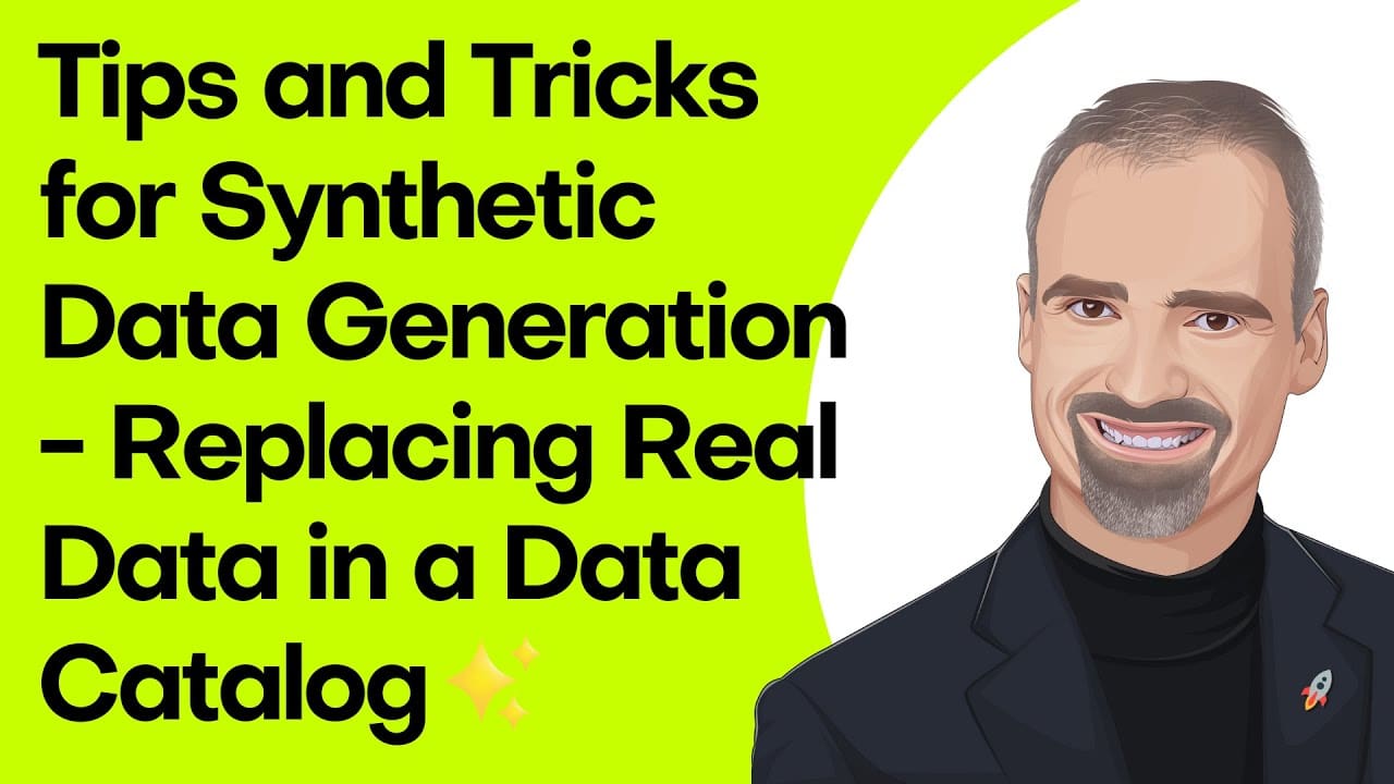 Tips and Tricks for Synthetic Data Generation - Replacing Real Data ...