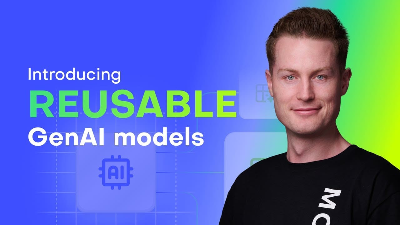 Introducing reusable GenAI Models - MOSTLY AI