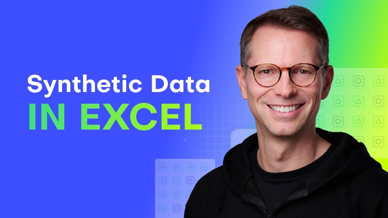 Synthetic Data in Excel - MOSTLY AI