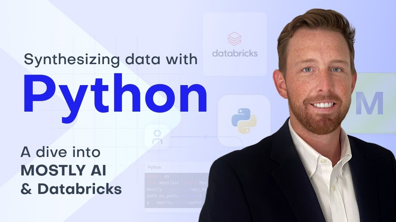 Databricks and MOSTLY AI's Python Client - MOSTLY AI