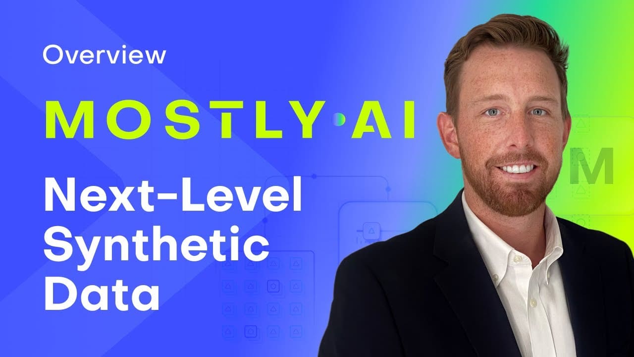 Mostly Ai And Synthetic Data Overview Mostly Ai