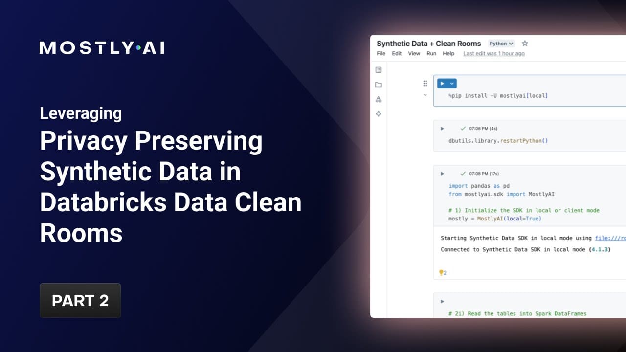 Leveraging Privacy Preserving Synthetic Data in Databricks Data Clean ...